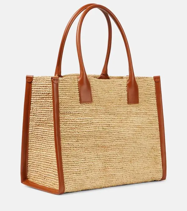 CHRISTIAN LOUBOUTIN By My Side E/w Large Raffia Tote