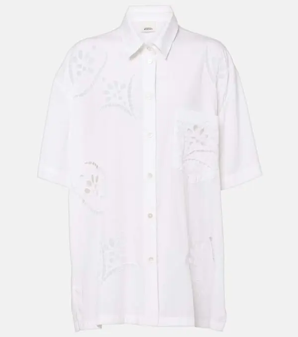 Isabel Marant Étoile Bilya Broderie Anglaise Shirt