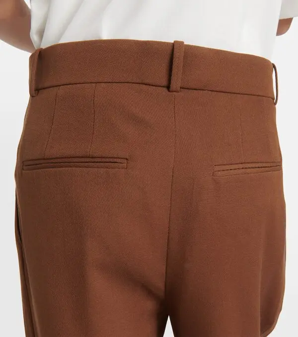 Wardrobe.NYC Low-rise Wool Wide-leg Trousers