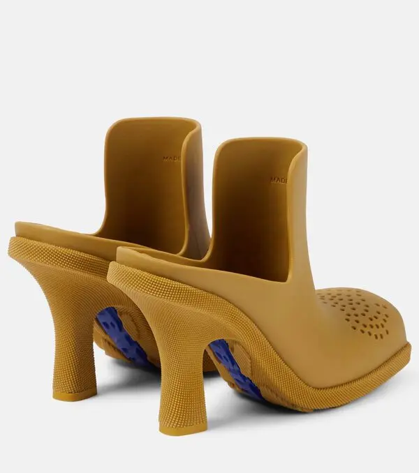 Burberry Ekd Mules - Brown