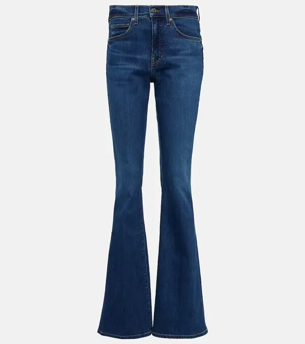 Veronica Beard Beverly High-rise Flared Jeans