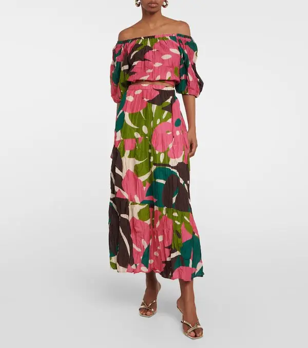 Velvet By Graham & Spencer Britney Printed Top - Multicoloured