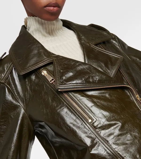 Dorothee Schumacher Leather Biker Jacket