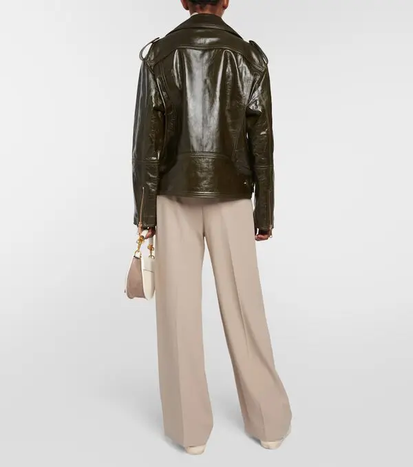 Dorothee Schumacher Leather Biker Jacket