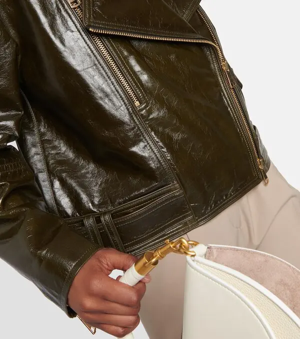 Dorothee Schumacher Leather Biker Jacket
