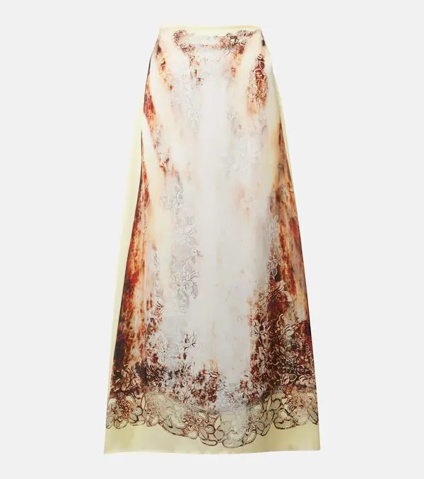 Y/project Printed Maxi Skirt