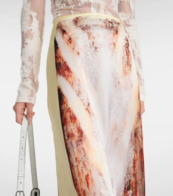 Y/project Printed Maxi Skirt