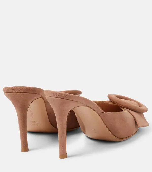 GIANVITO ROSSI Suede Mules