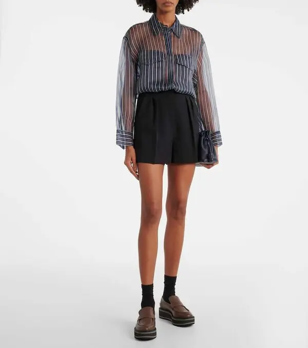 Clergerie Bahati Leather Platform Loafers