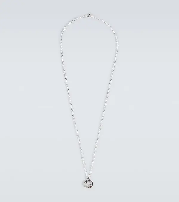 Gucci Interlocking G Sterling Necklace - Silver