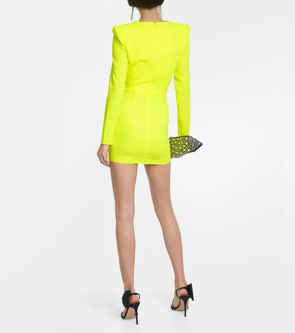 Alex Perry Heart Cutout Minidress