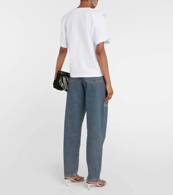Isabel Marant Étoile Zelitos Cotton Top - White