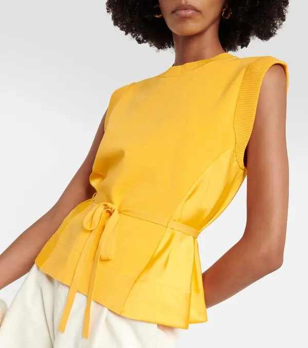 Simkhai Rosalia Belted Top