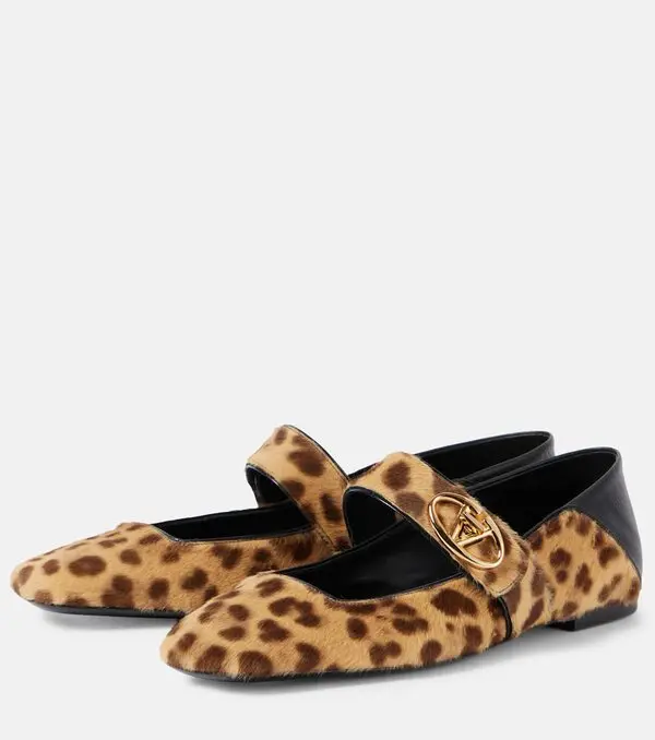 Valentino Garavani Vlogo Locker Mary Jane Flats