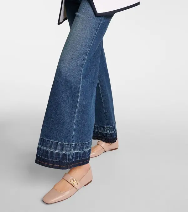 Valentino Garavani Vlogo Locker Mary Jane Flats