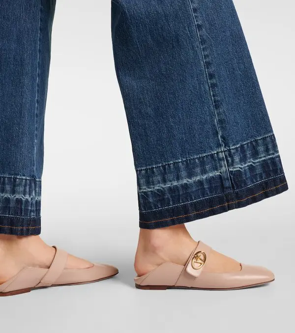 Valentino Garavani Vlogo Locker Mary Jane Flats