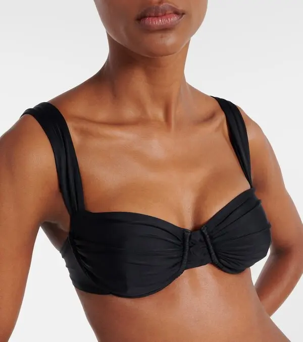 Faithfull The Brand Sol Ruched Bikini Top