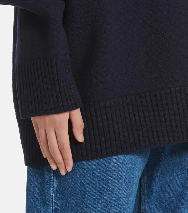 AMI Paris De Coeur Wool Sweater
