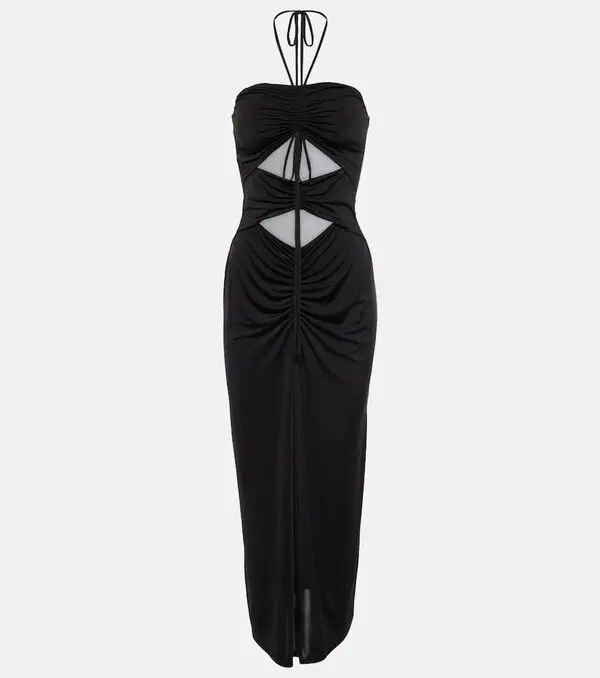 Jade Swim Kira Cutout Maxi Dress - Black