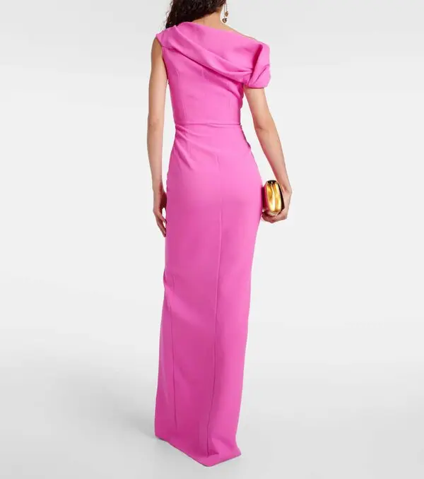 Safiyaa Dara Crepe Gown