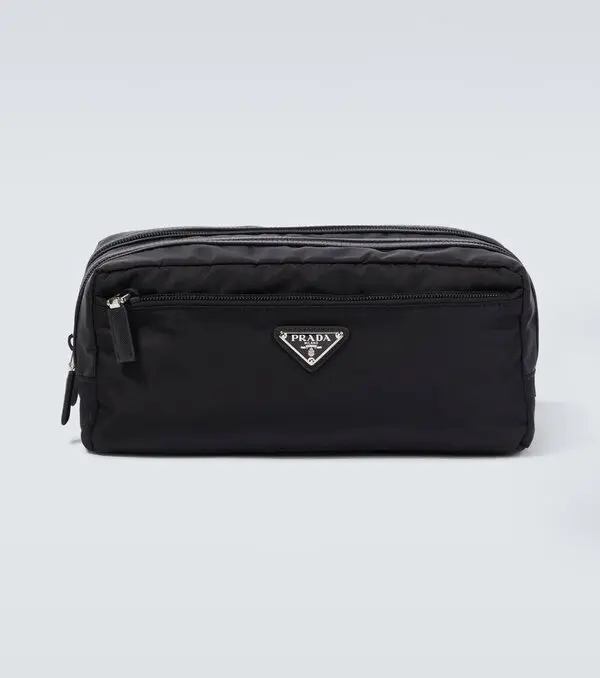 Prada Re-nylon And Leather-trimmed Travel Bag