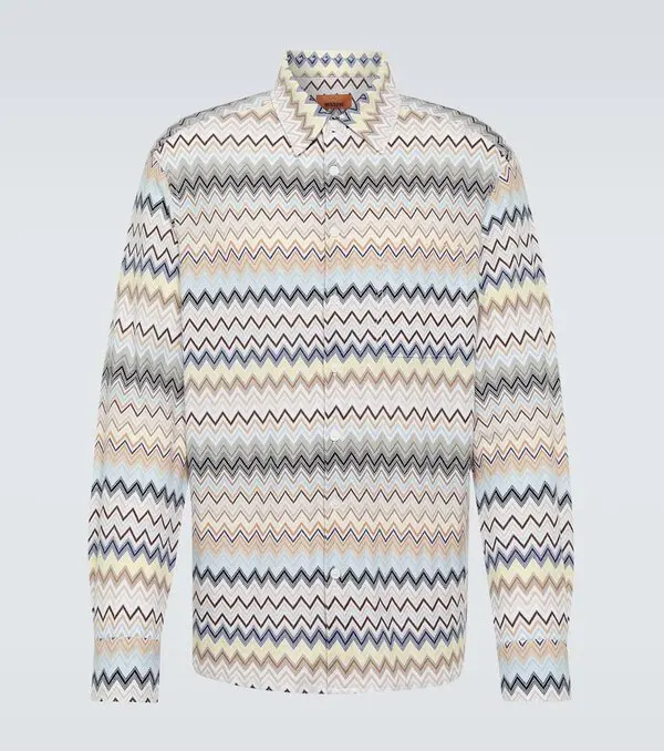 Missoni Zig Zag Cotton Shirt