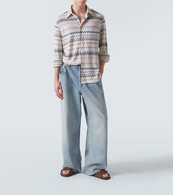 Missoni Zig Zag Cotton Shirt