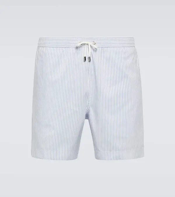 Sunspel Striped Swim Trunks - Multicoloured