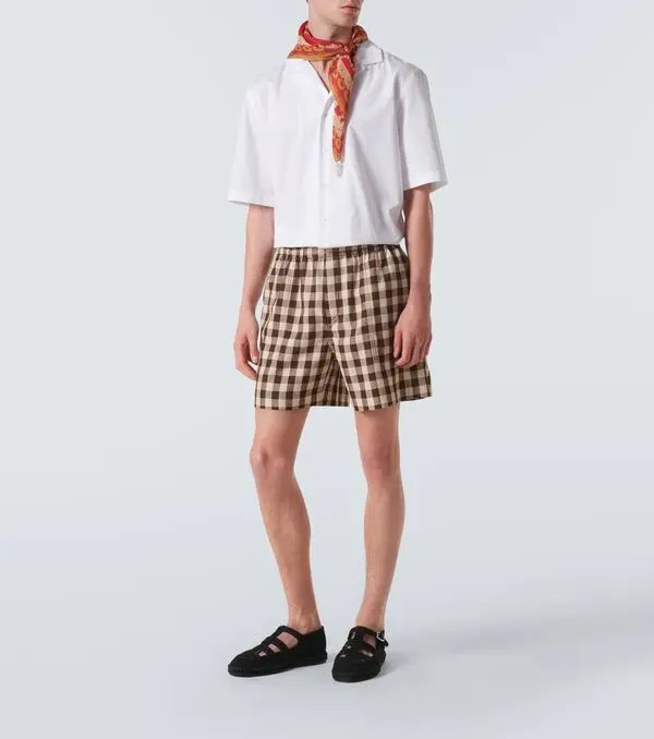 BODE Gilbert Check Shorts
