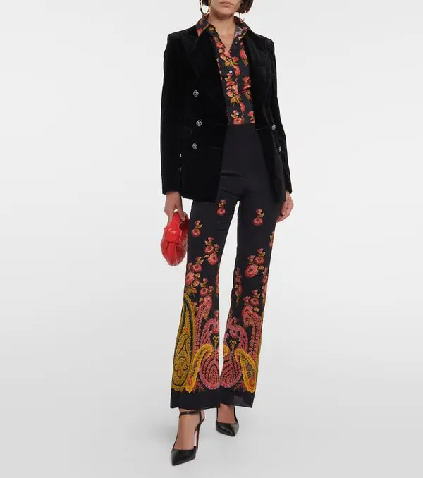 Etro Floral Cotton-blend Shirt