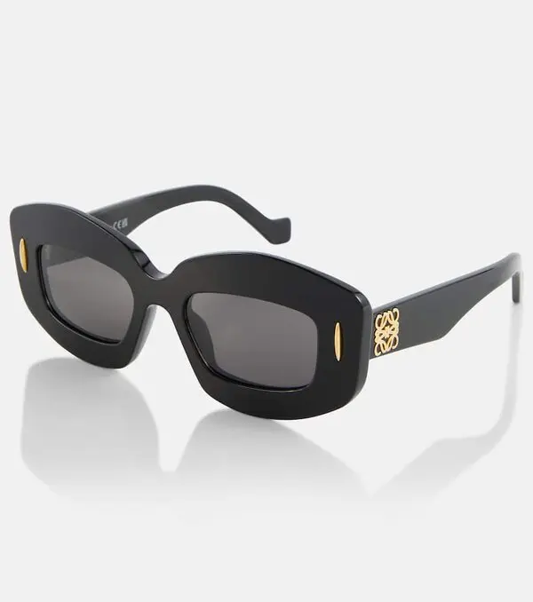 Loewe Rectangular Frame Sunglasses - Black