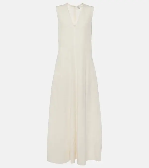 TOTEME Cotton-blend Maxi Dress