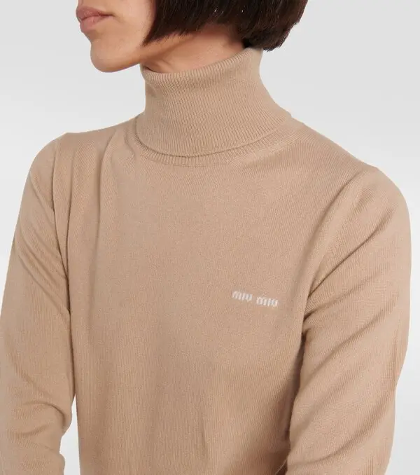 Miu Miu Cashmere Turtleneck Sweater