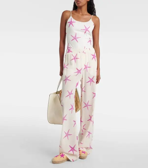 Valentino Garavani Starfish Printed One Piece Swimsuit