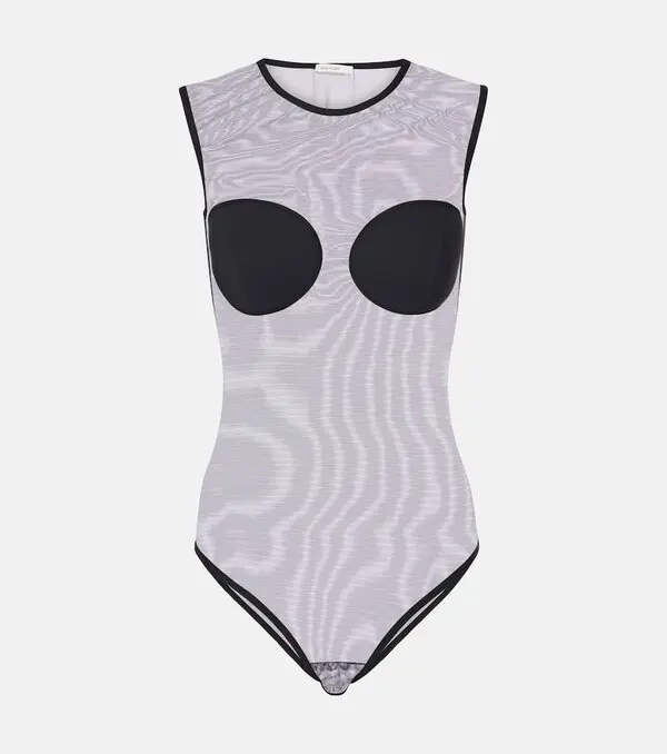 NENSI DOJAKA Mesh Bodysuit