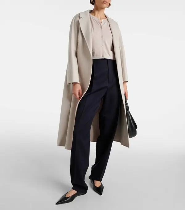Max Mara Cropped Wool Cardigan