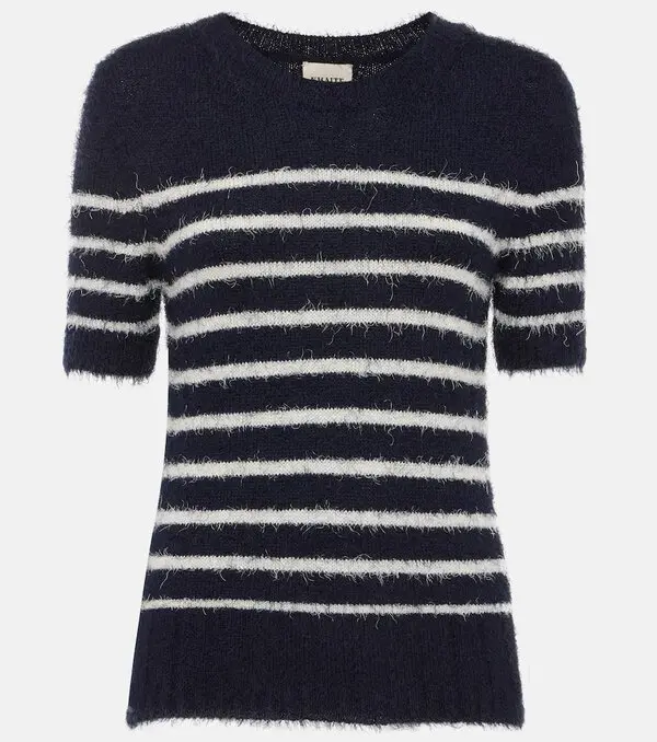 Khaite Luphia Striped Sweater