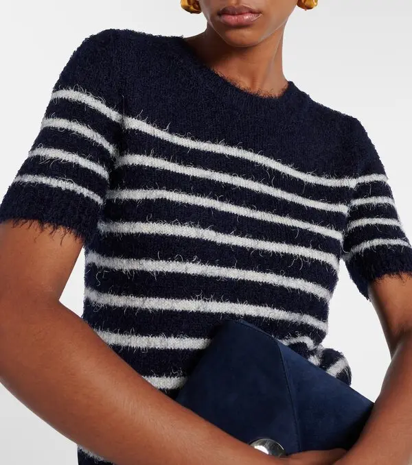 Khaite Luphia Striped Sweater