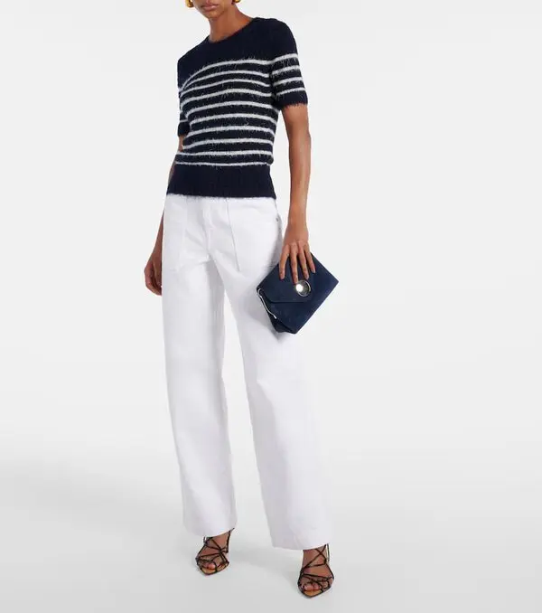 Khaite Luphia Striped Sweater