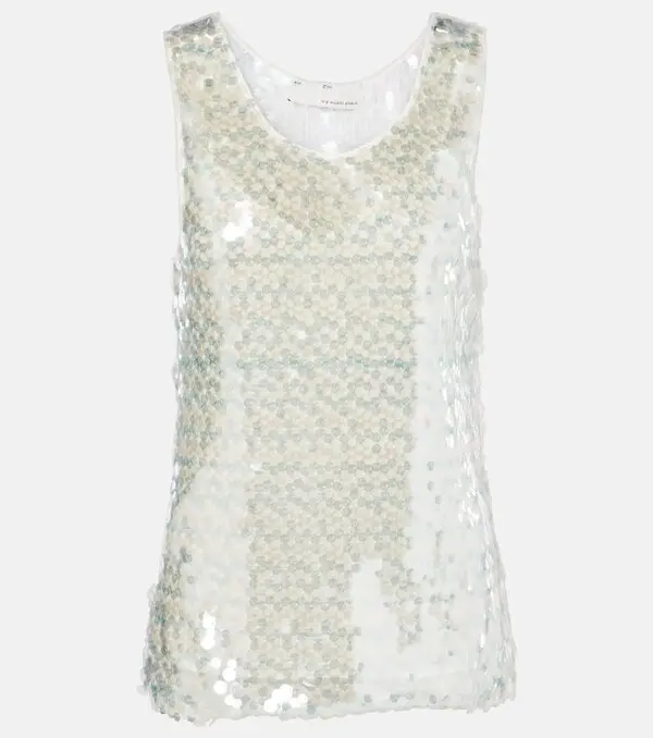 XU ZHI Beaded Tank Top