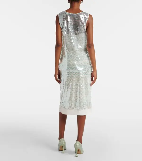 XU ZHI Beaded Tank Top