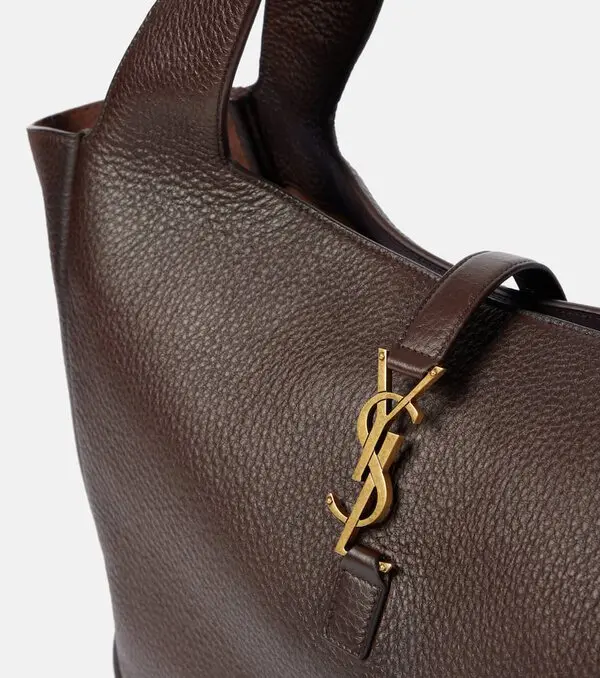 Saint Laurent Le 5 A 7 Bea Large Leather Shopper