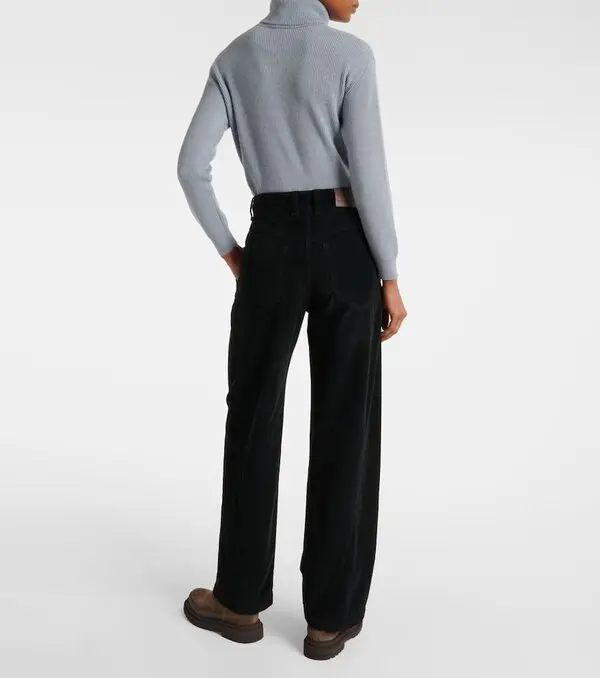 Brunello Cucinelli Cotton-blend Velvet Pants