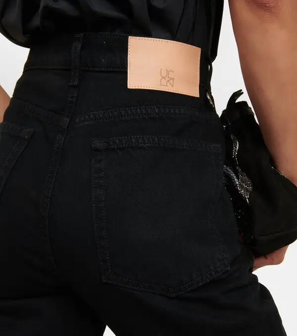 Ulla Johnson Lou High-rise Flared Jeans - Black