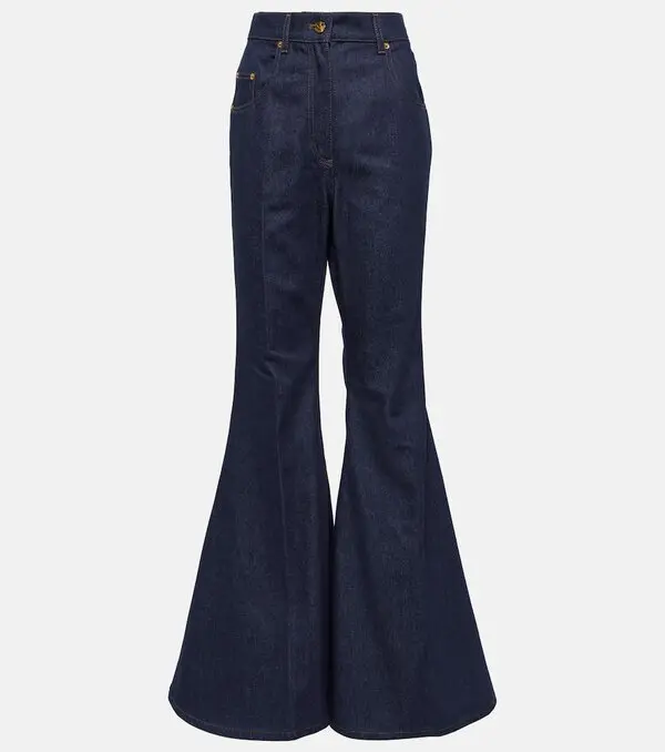 Nina Ricci High-rise Flared Jeans