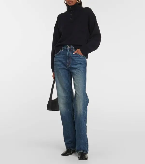 NILI LOTAN Mitchell Straight-leg Jeans