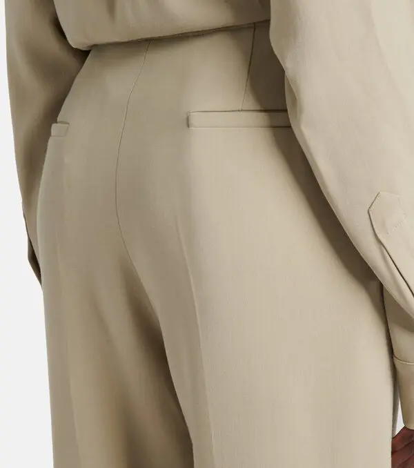 Tove Auden High-rise Wide-leg Trousers