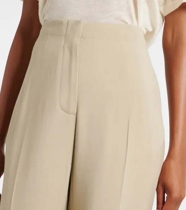 Tove Auden High-rise Wide-leg Trousers