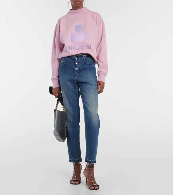 MARANT ETOILE Belden High-rise Jeans