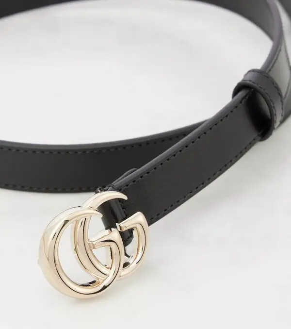 Gucci Gg Marmont Leather Belt